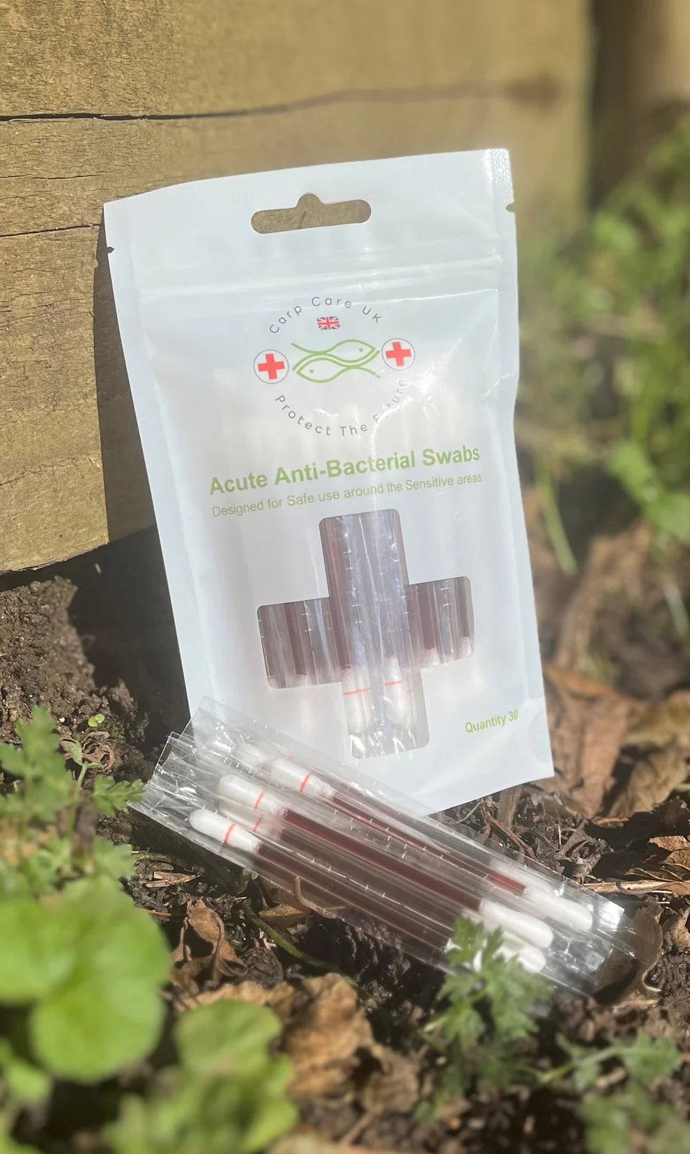 Carp Care UK Acute Anti Bacterial Swabs — CPS Tackle