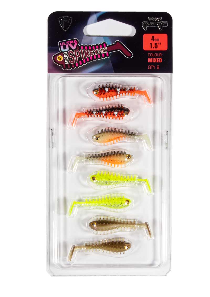 Fox Rage Ultra UV Micro Spikey Fry Lure Body 4cm — CPS Tackle