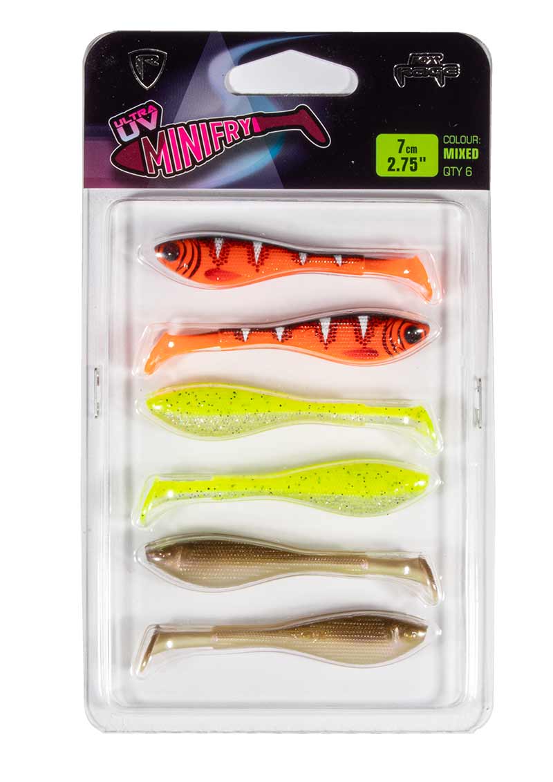 Fox Rage Ultra UV Mini Fry Mixed Colour 7cm — CPS Tackle