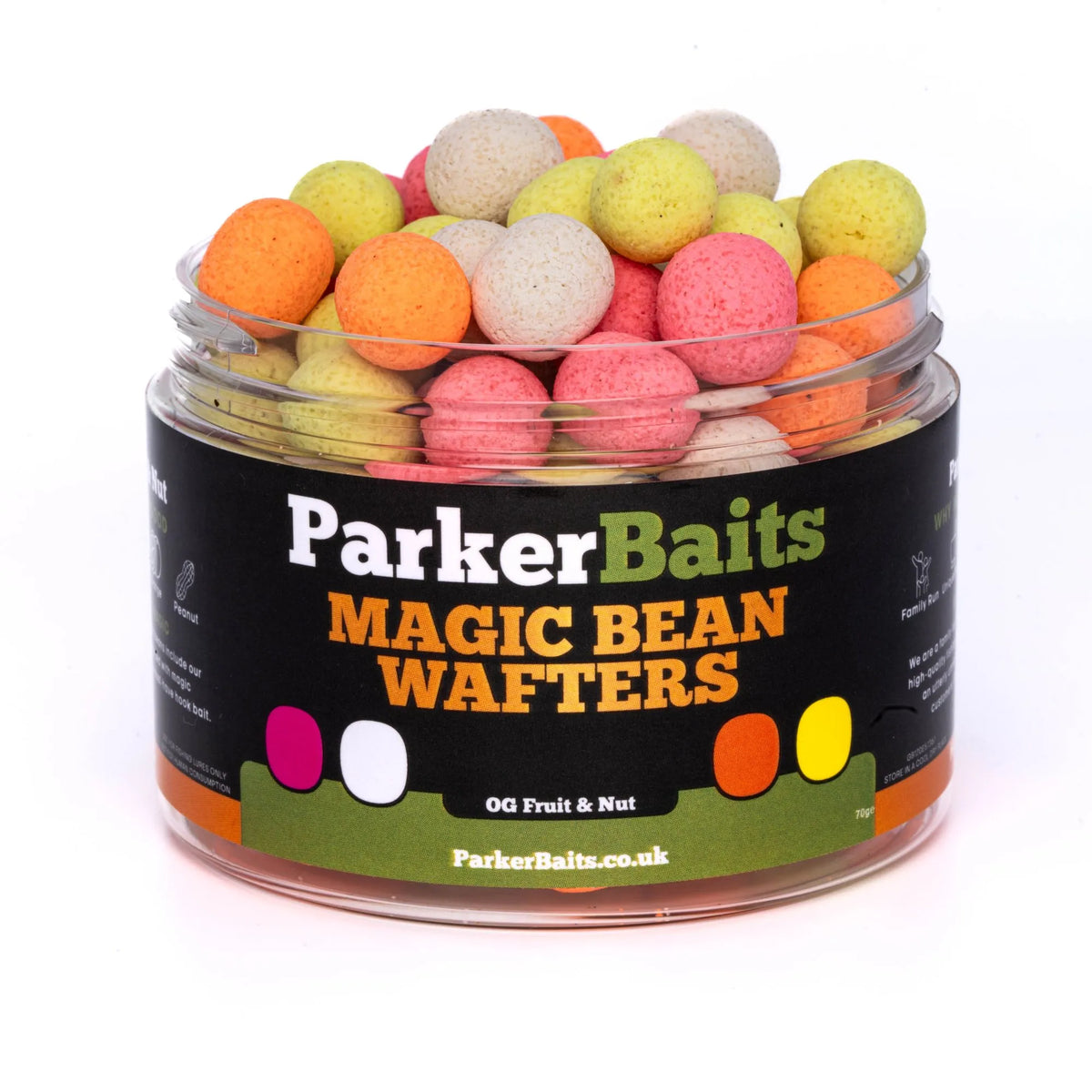 Parker Baits OG Fruit & Nut Magic Bean Wafters — CPS Tackle