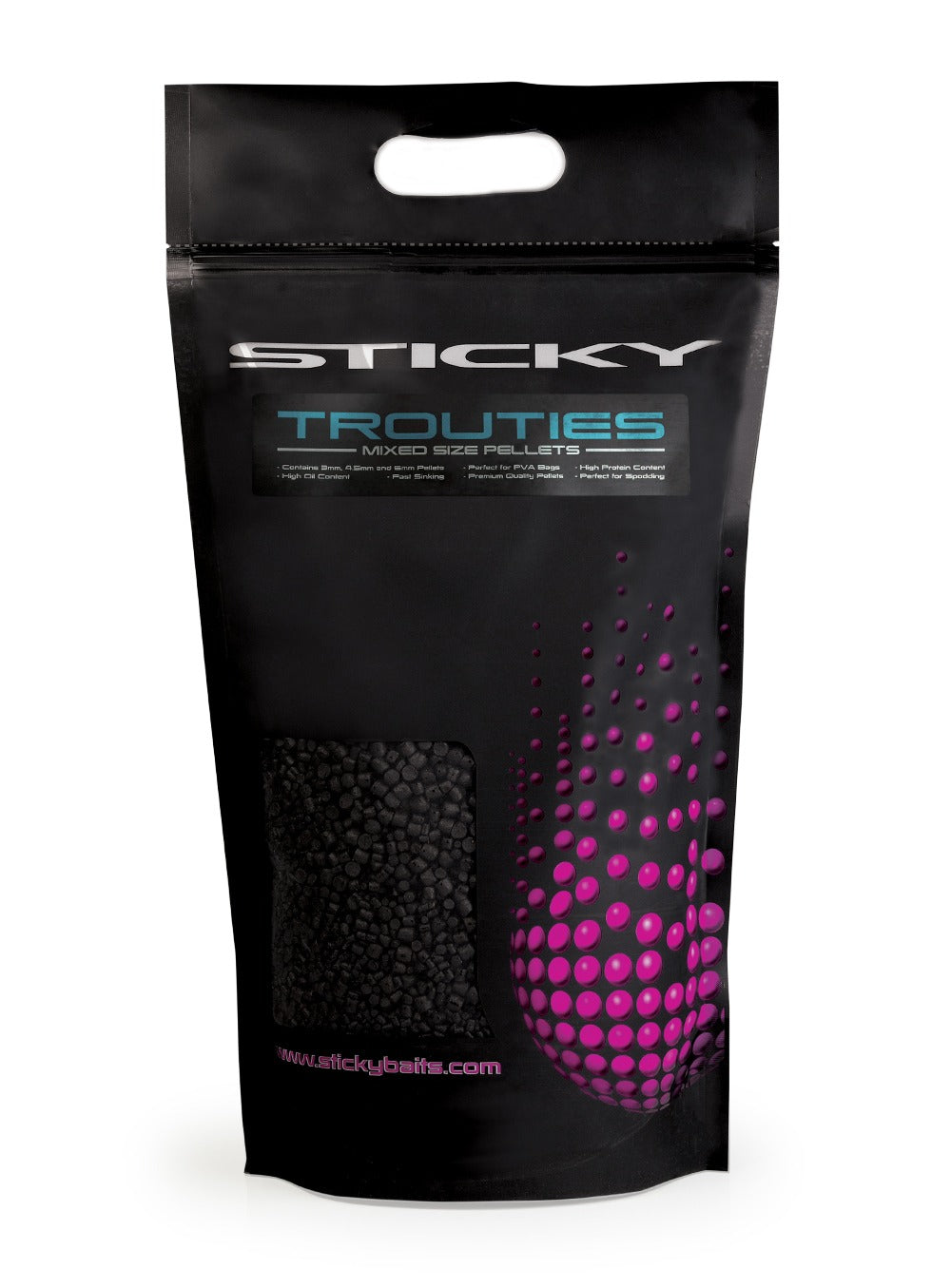 Sticky Baits Trouties Mixed Pellets — CPS Tackle