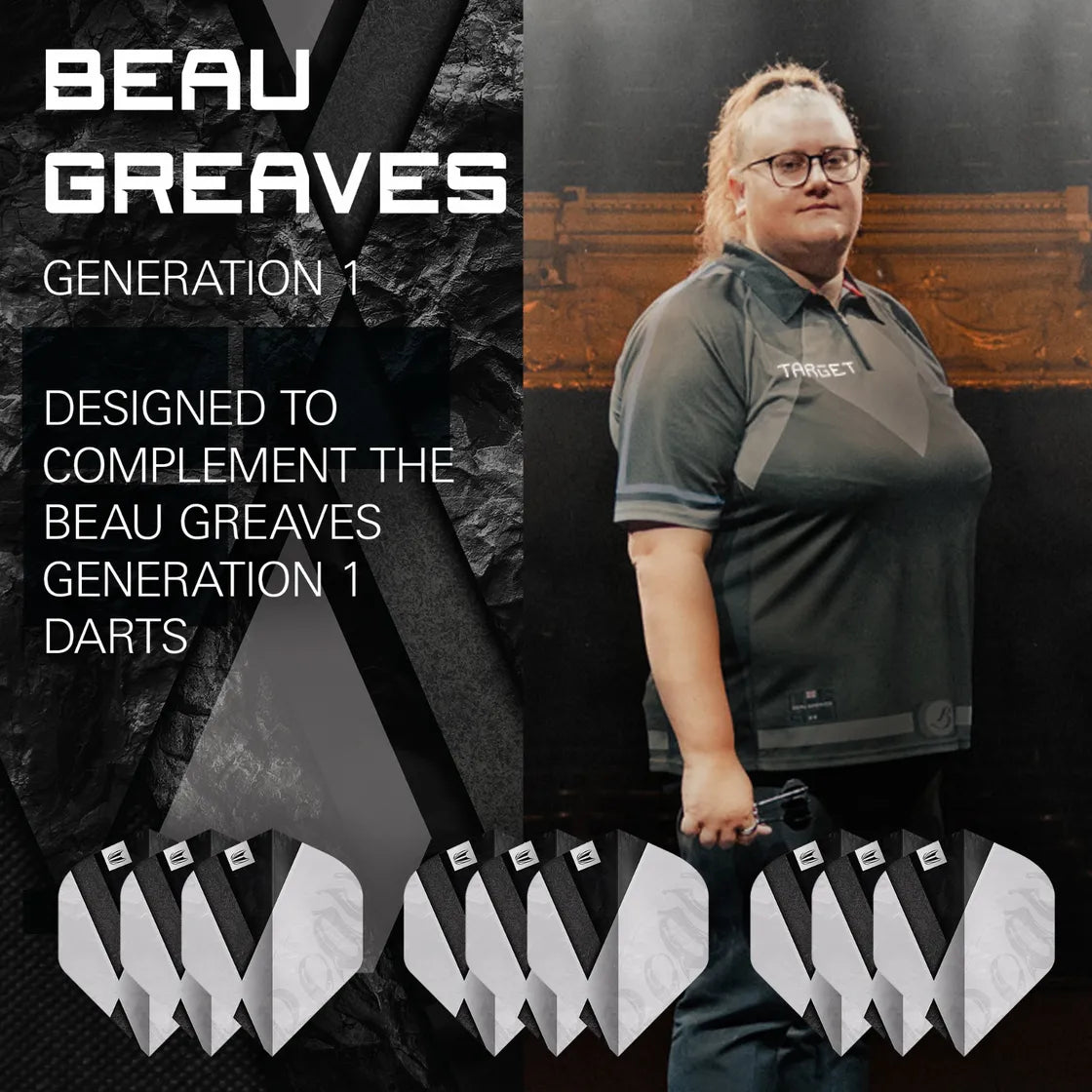 Target Darts Beau Greaves G1 Pro Ultra N02 Flights (2025) — CPS Tackle