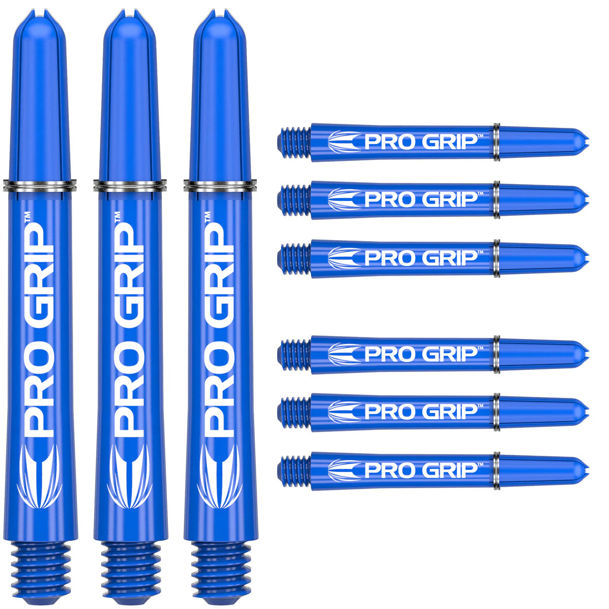 Target Darts Pro Grip Blue Dart Stems Shafts 3 Set — CPS Tackle