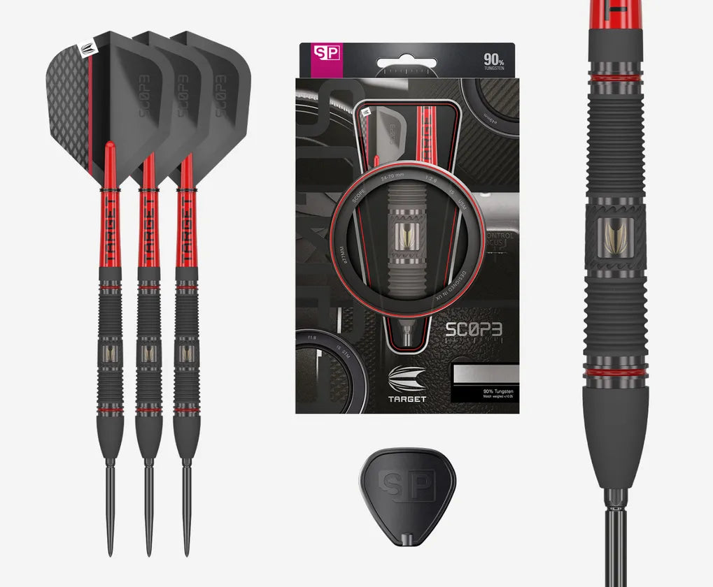 Target Darts Scope 02 SP 90% Tungsten Darts — CPS Tackle