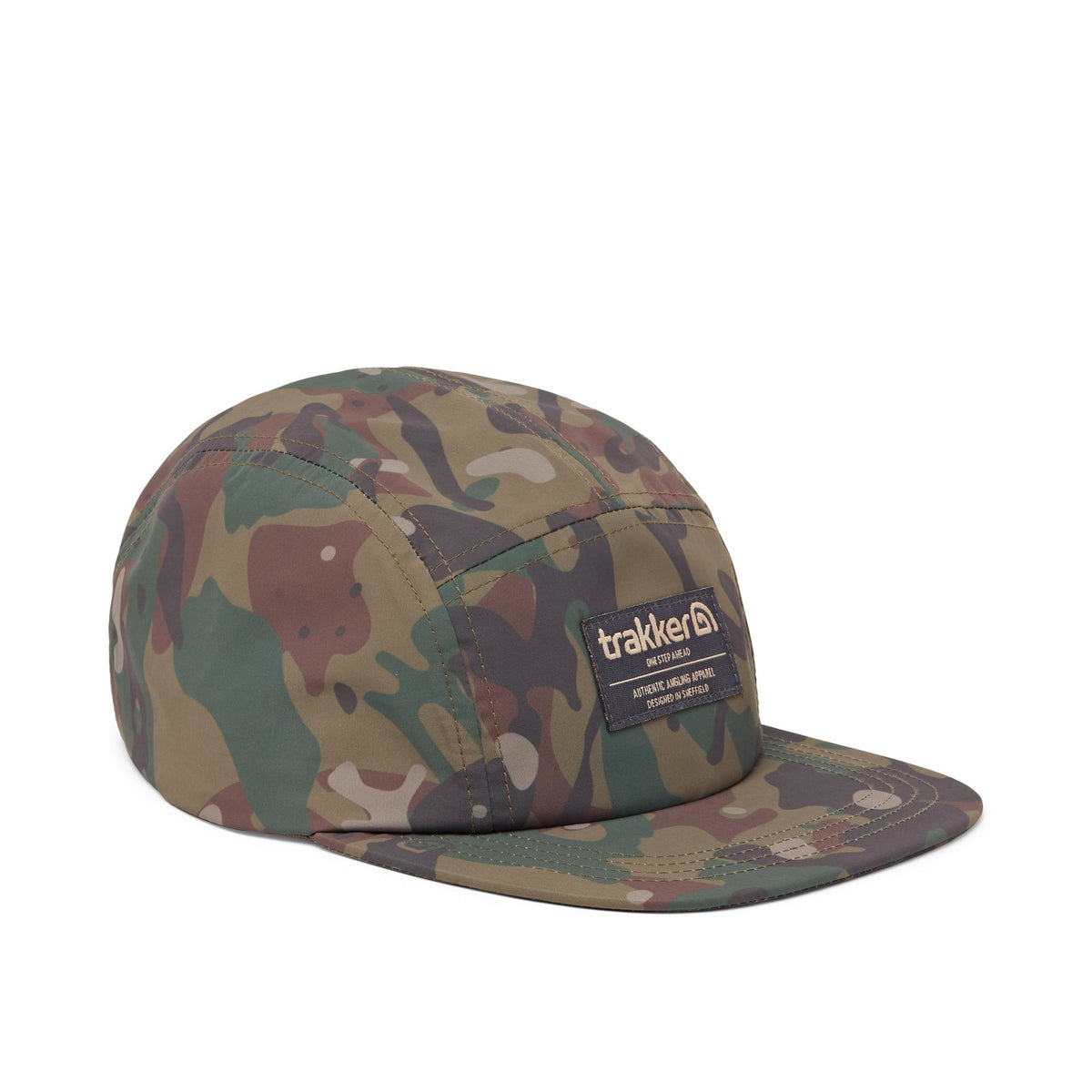 Trakker Techpro Camo 5 Panel Cap — CPS Tackle