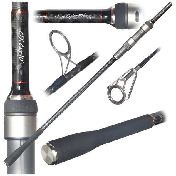 Free Spirit Carp Rods – Precision Fishing Rods at CPS Tackle