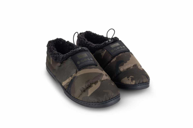 Nash Camo Deluxe Bivvy Slippers | Fishing Shoes & Boots — CPS Tackle